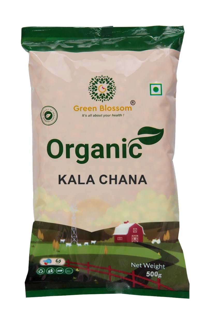 Kala Channa / Bengal Gram (Whole) (500gm) – Max Green Farms